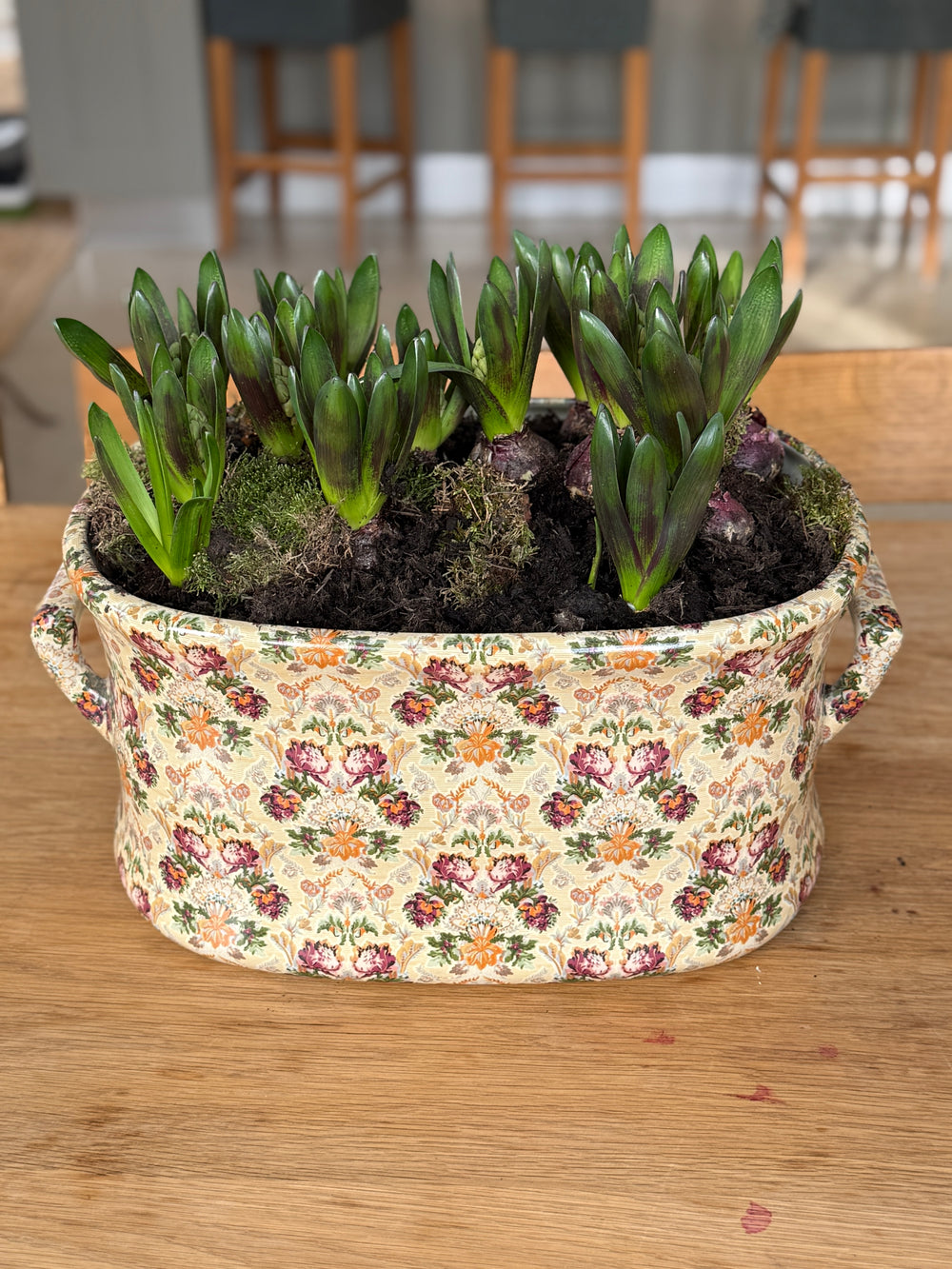 Polychrome Victorian Foot Bath