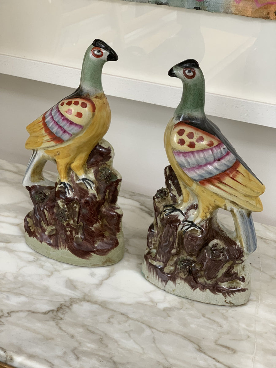 Decorative Staffordshire Birds – Litten Tree Antiques