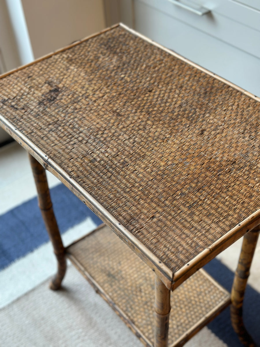 Tiger Bamboo Plant Table – Litten Tree Antiques