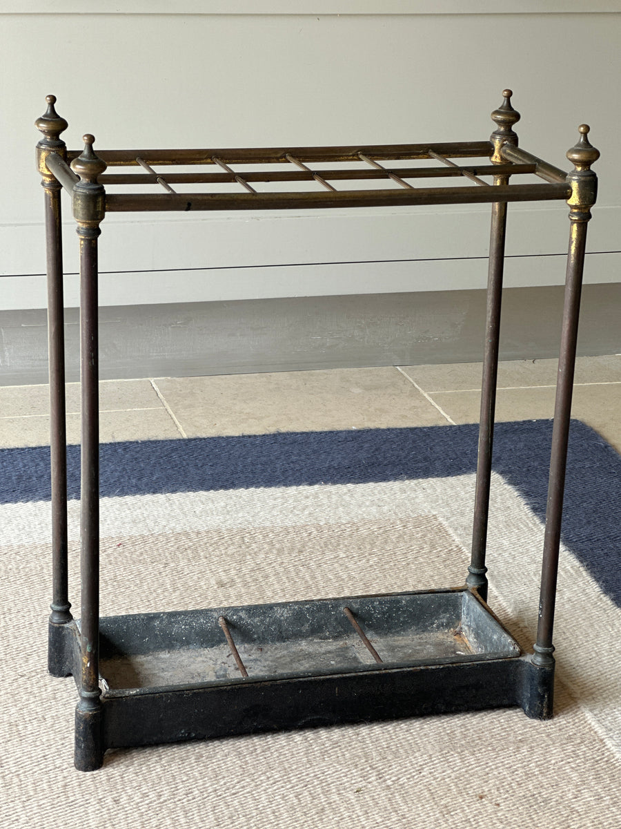 Brass and Cast Iron Stick Stand – Litten Tree Antiques
