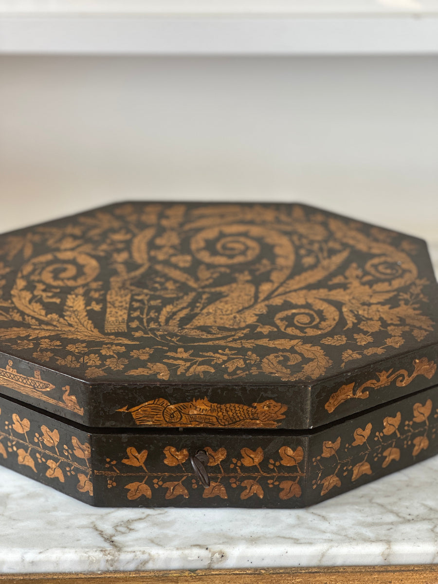 Delightful Regency Pen work box – Litten Tree Antiques