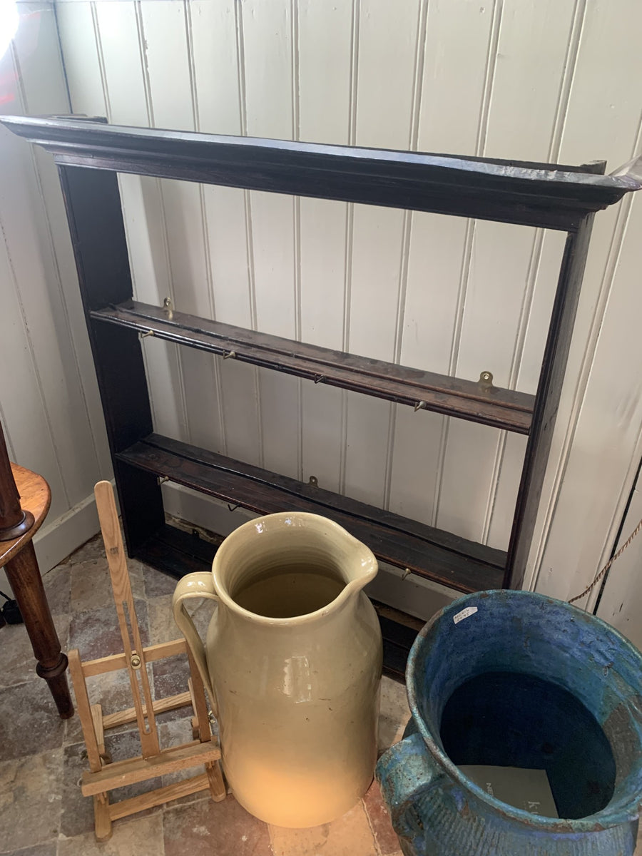 Small Late 18th Century Oak Delft Rack – Litten Tree Antiques