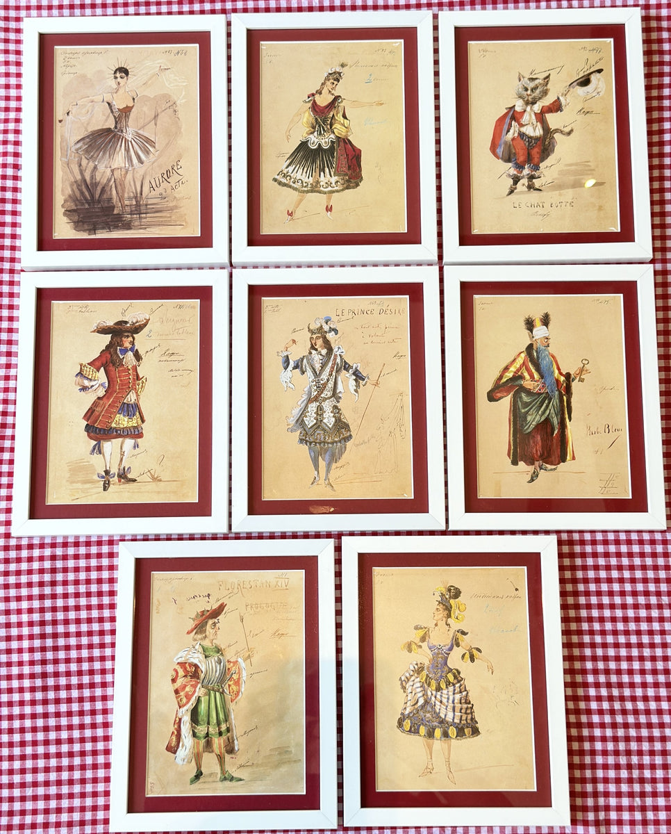 Limited Edition Designs from the Premiere of The Sleeping Beauty, 1890 ...