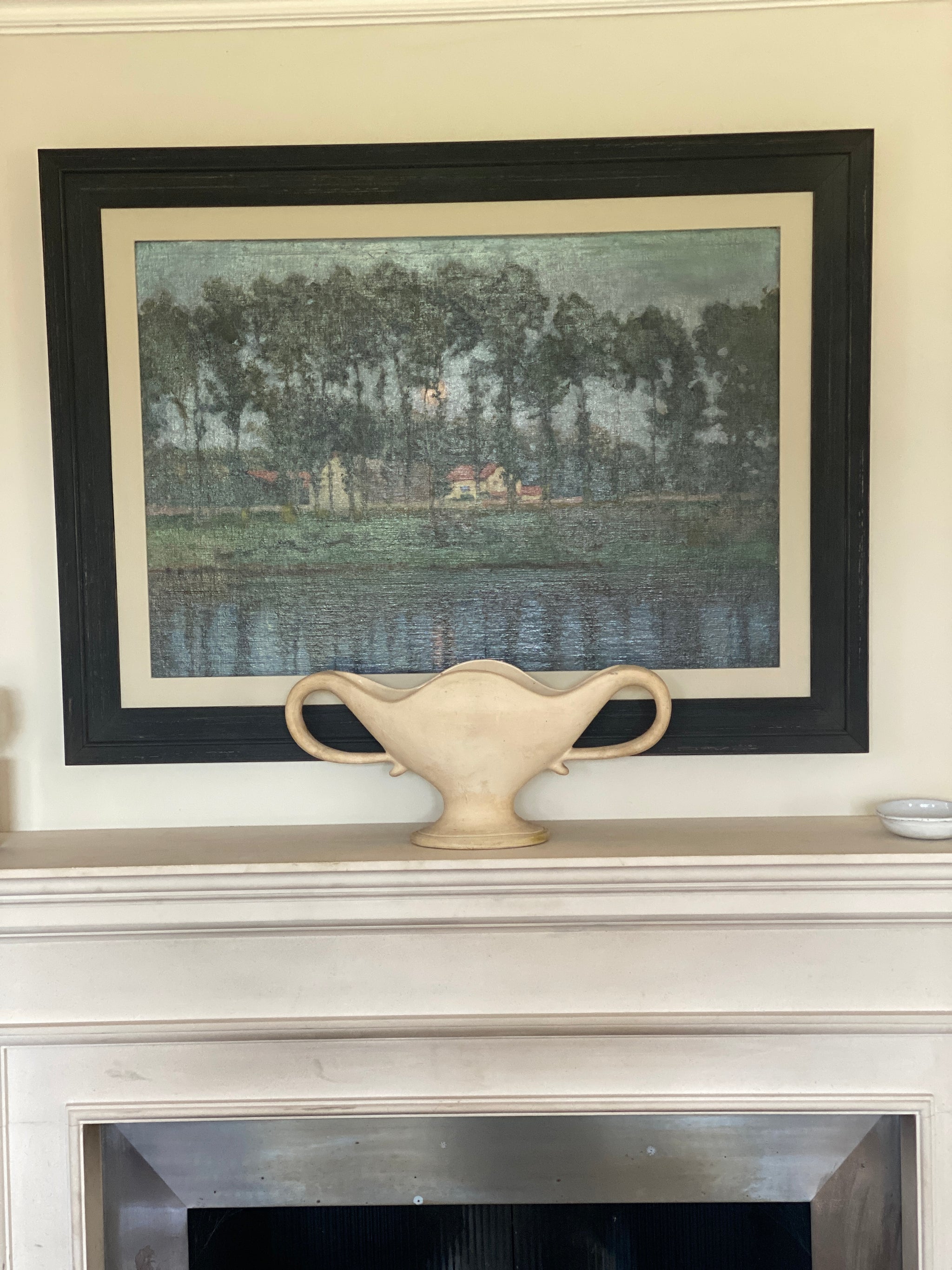 Large Unglazed Constance Spry Mantel Vase