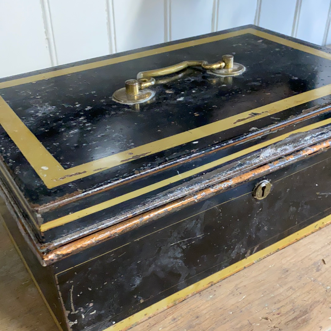 Vintage Chubb cash box – Litten Tree Antiques